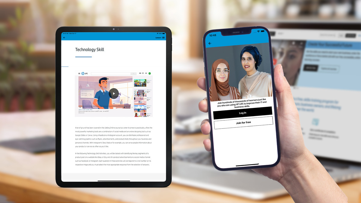 Learning Unleashed With the New HP LIFE App